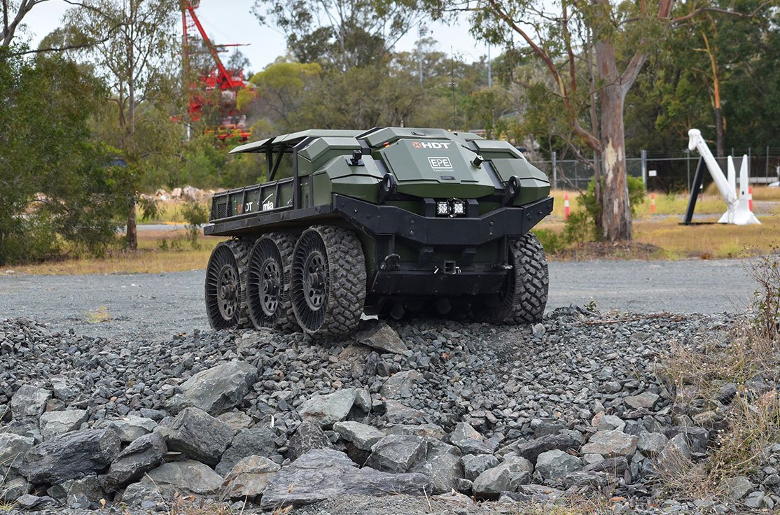 Hunter WOLF (Wheeled Offload Logistics Follower) | EPE